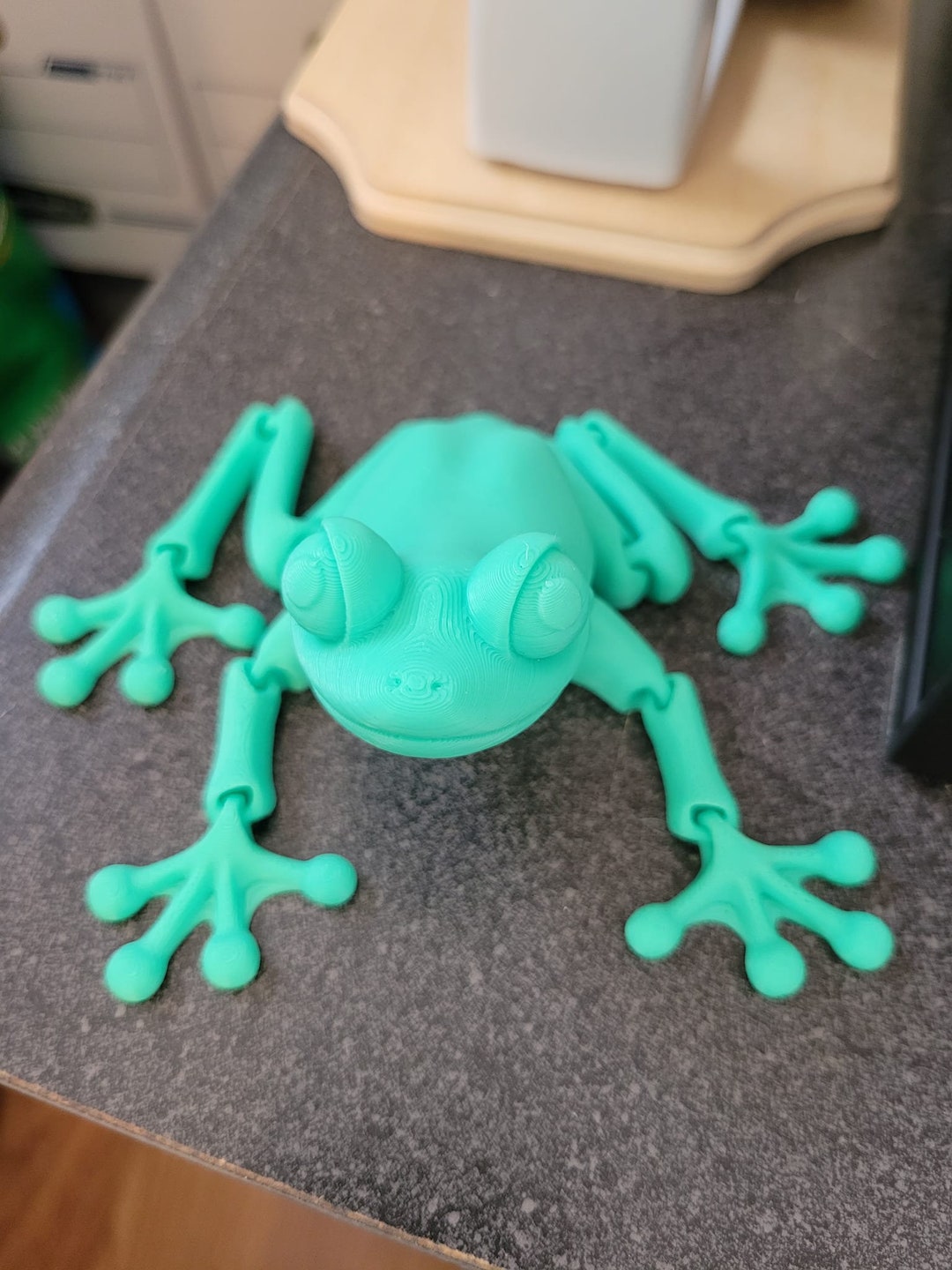 3D Printed Frog - Etsy