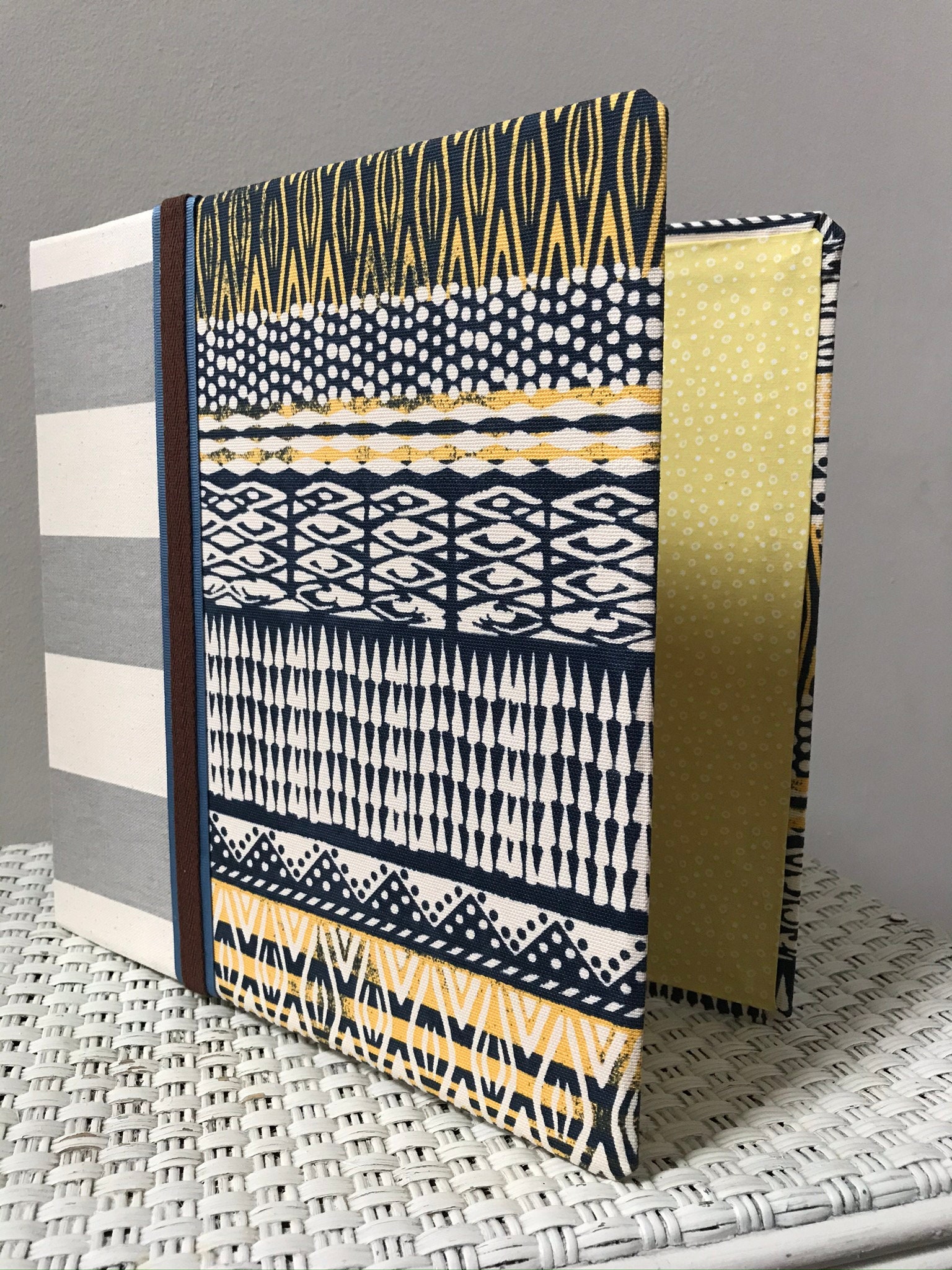 3rings Standard Binder Covered With Beautiful Fabrics. - Etsy
