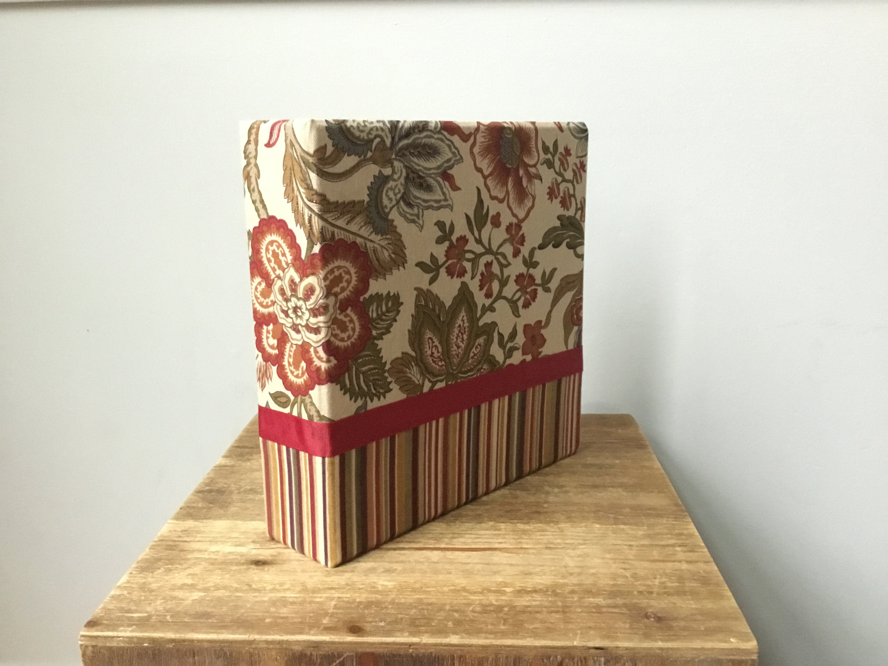 3rings standard binder covered with beautiful fabrics. | Etsy