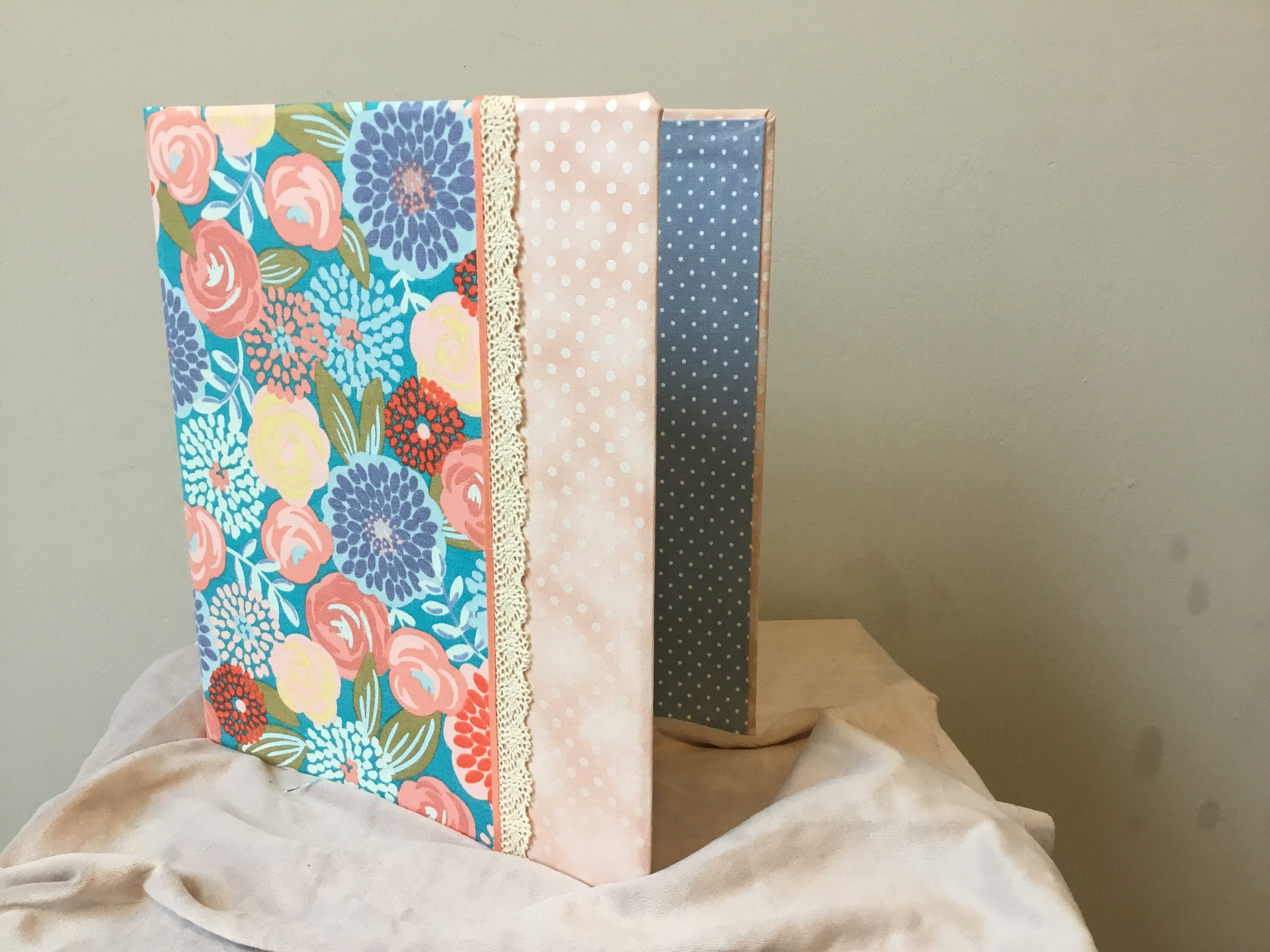 3rings Standard Binder Covered With Beautiful Fabrics. - Etsy