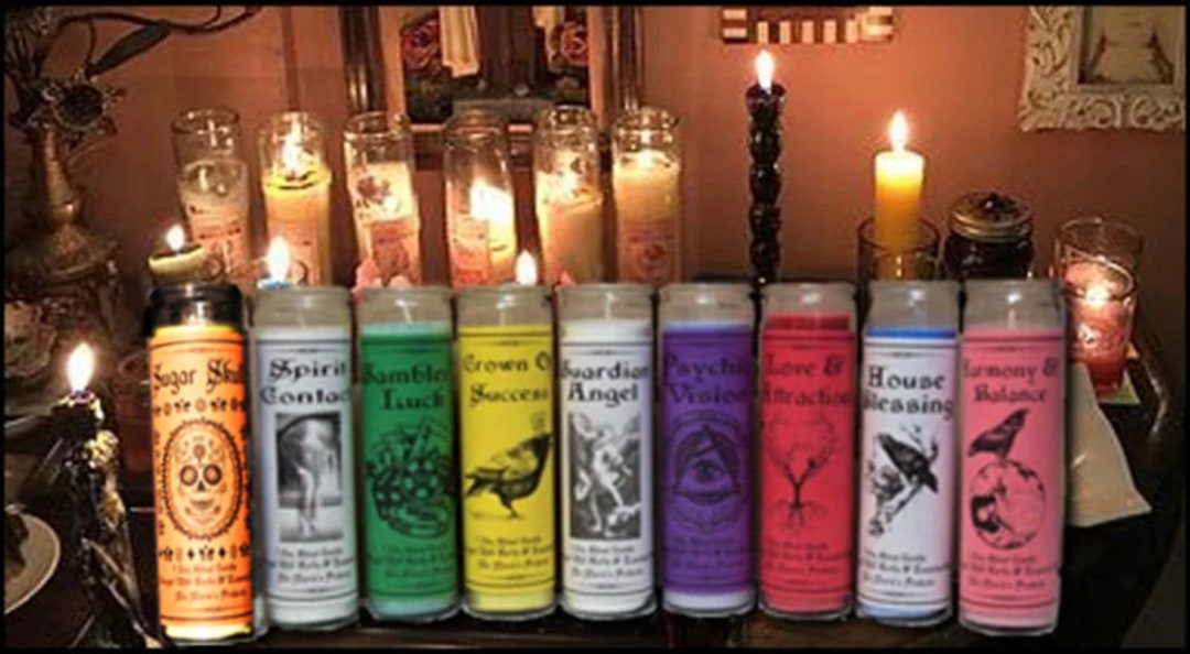 Ma Marie's 7-day Ritual Spell Conjure Ritual Candles - Etsy