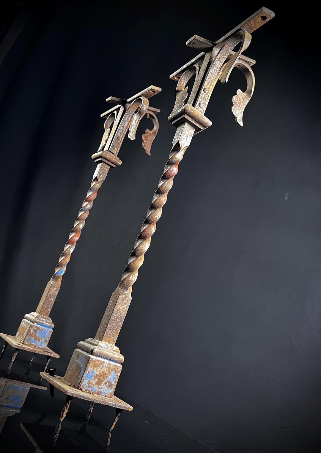 Set of Two Hand Forged Late 1800’s Antique Church Altar Balustrades - Etsy