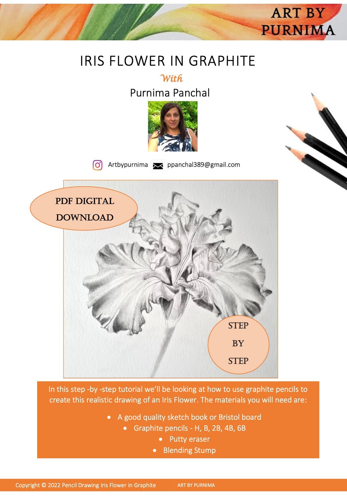 Graphite Pencil Drawing Tutorial