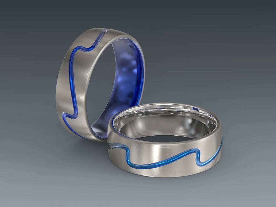 Surf Wave Ring Beach Jewelry Ocean Wave Ring Beach Ring | Etsy