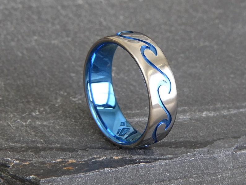 Ocean Wave Ring Beach Jewelry Ocean Ring Beach Ring Wave - Etsy