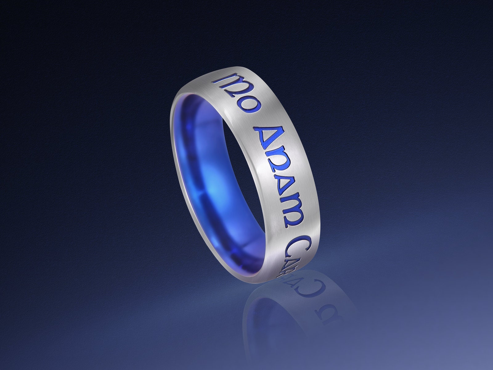 Name Ring Personalized Ring Text Engraved Ring Soul Mate | Etsy