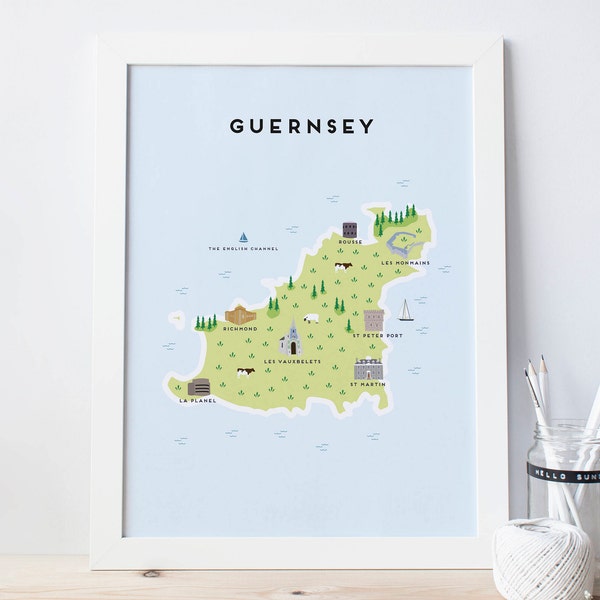 Guernsey Painting - Etsy UK