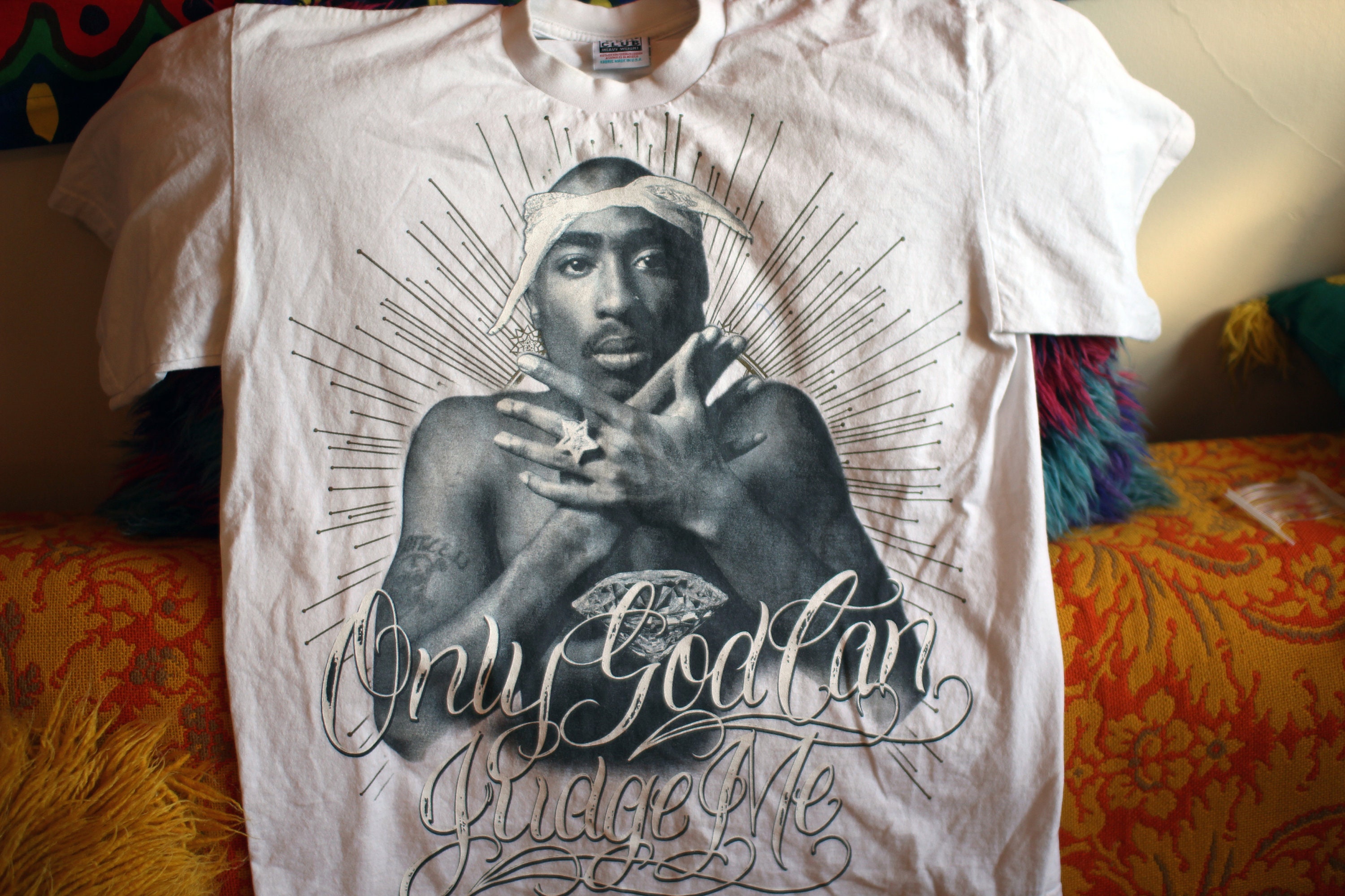 Tupac Vintage 90s Shirt. Original Hip Hop Apparel 2pac Only | Etsy