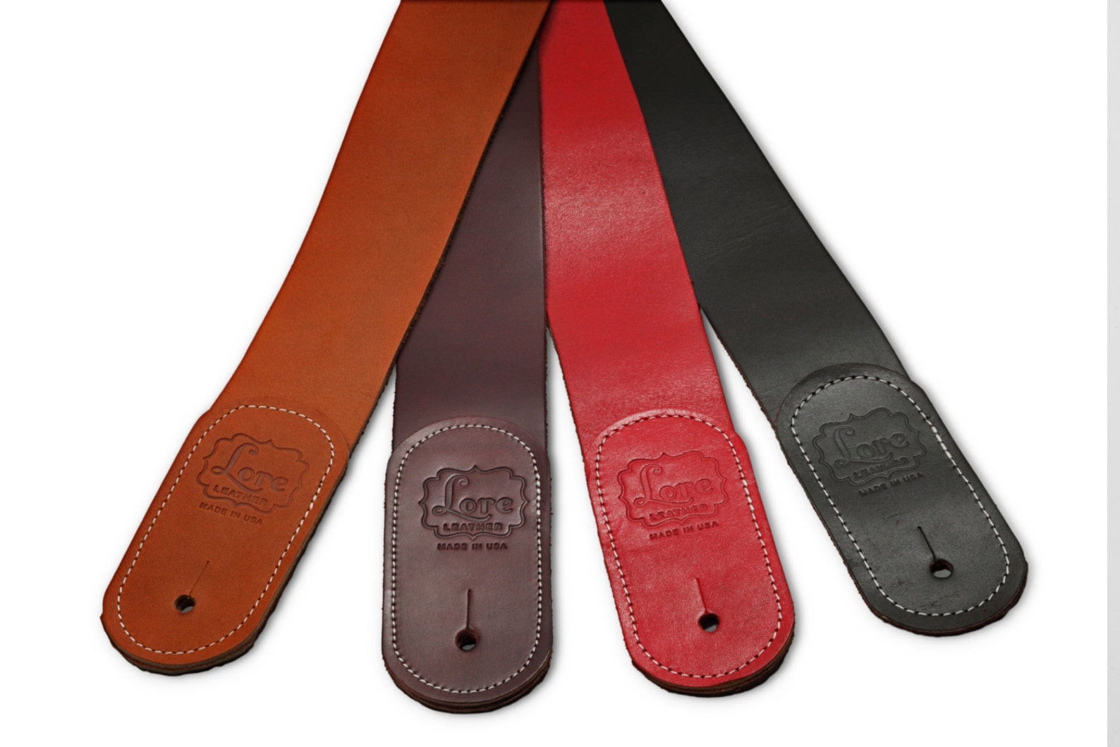 2" Leather Slider Guitar Strap - Etsy