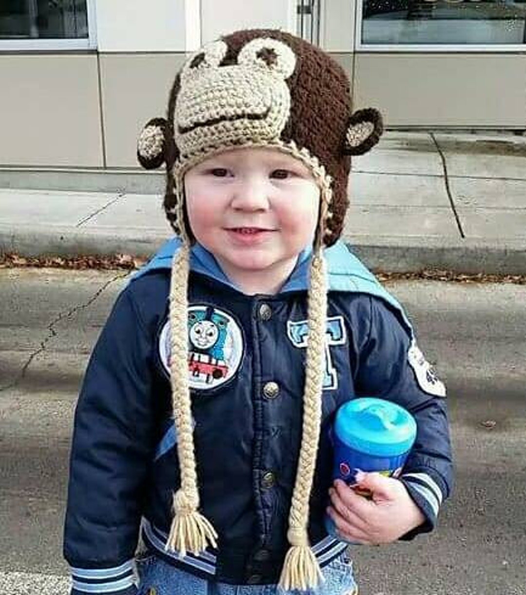 Adorable Crocheted Monkey Hat - Etsy