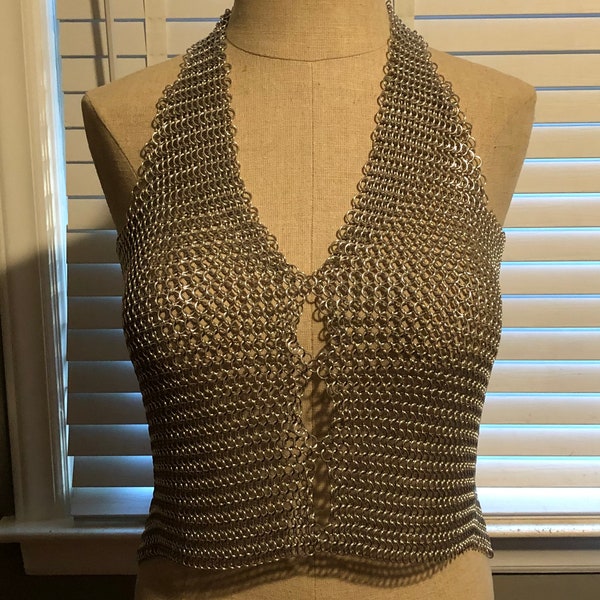 Chainmail Top - Etsy UK