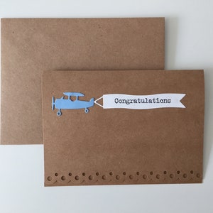 Congratulations (airplane Banner) - Etsy