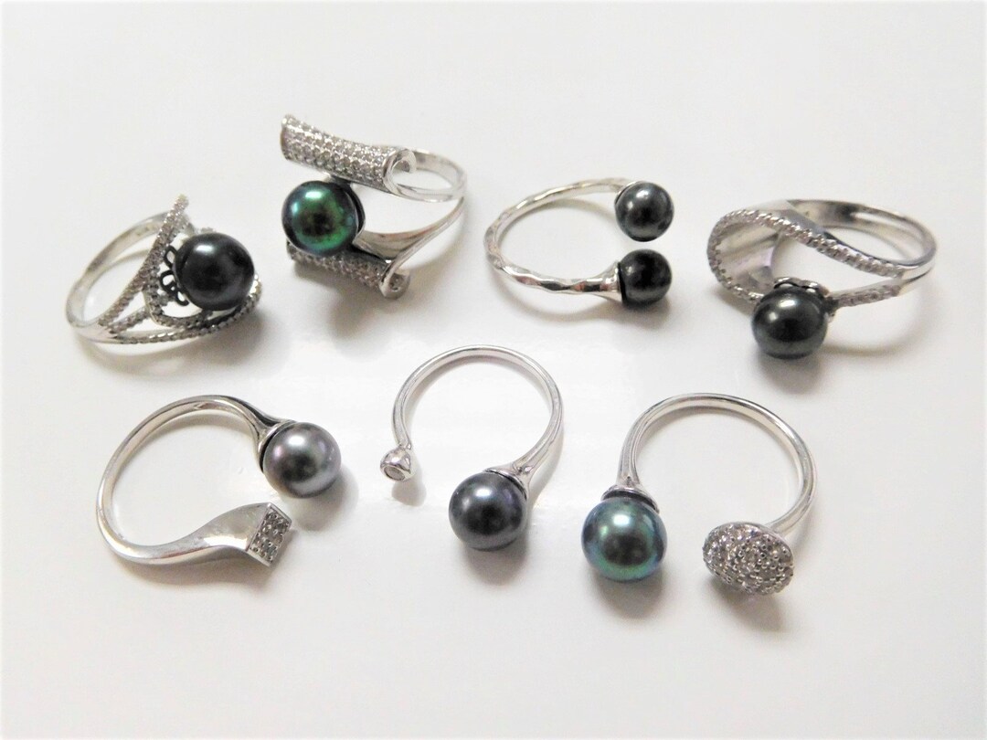 Pearl Ring Mountings/settings II - Etsy