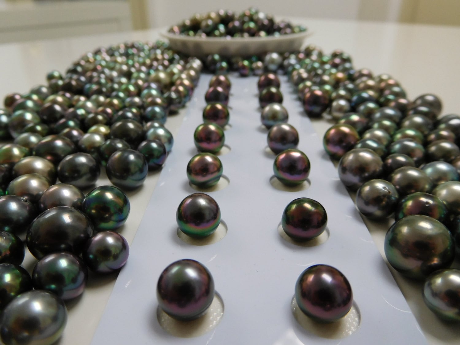 8-11mm Multi-color Near-round/buttons Tahitian Loose Pearl - Etsy