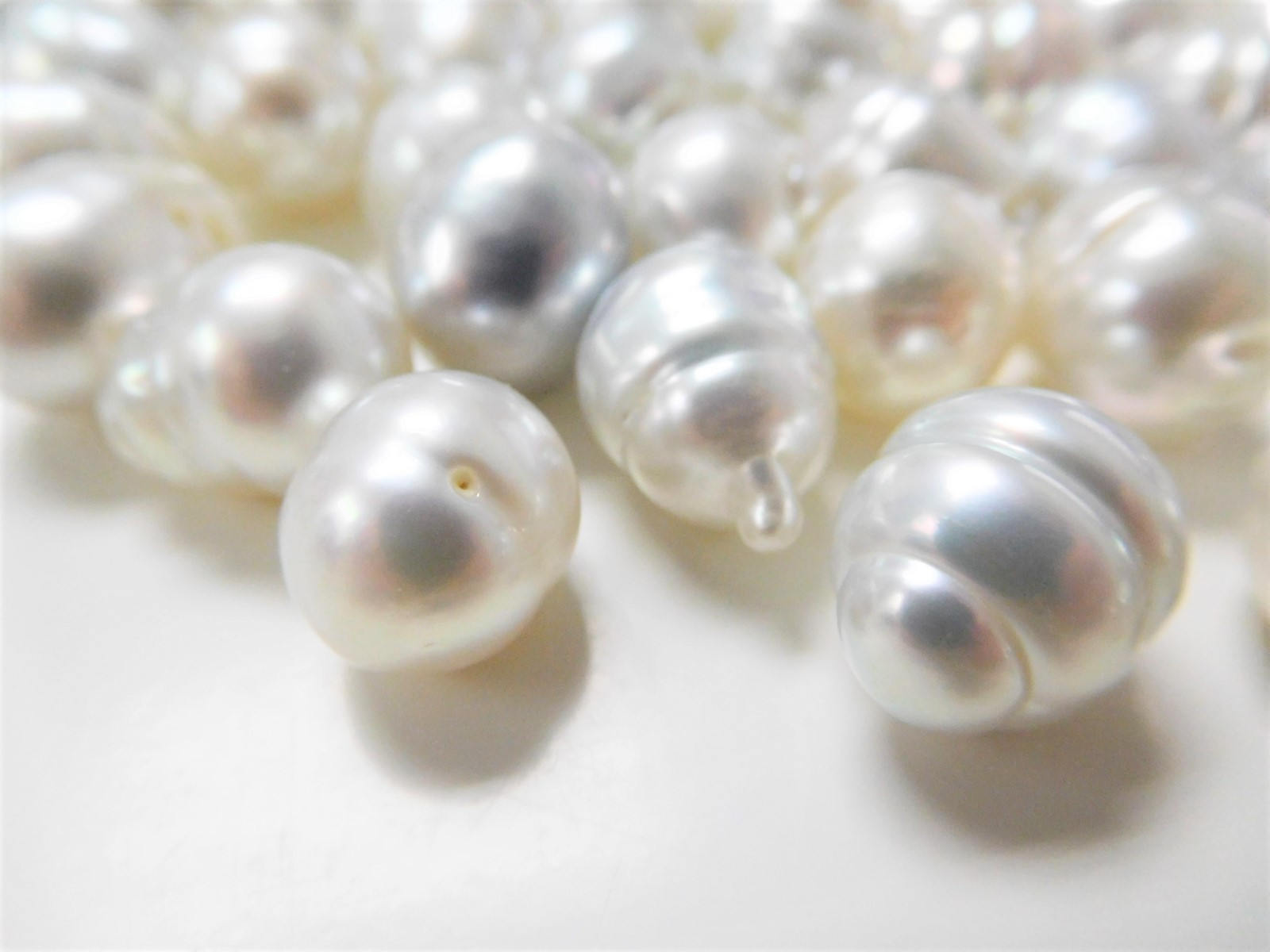 9-10mm White Circle Drop/baroque Loose South Sea Pearl - Etsy