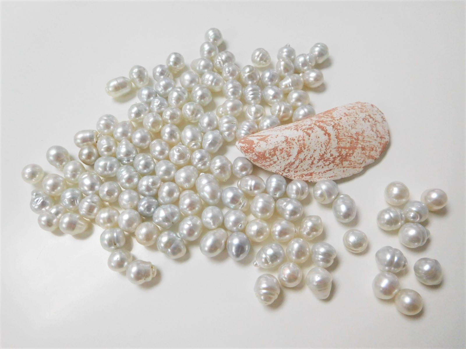 9-10mm White Circle Drop/baroque Loose South Sea Pearl - Etsy