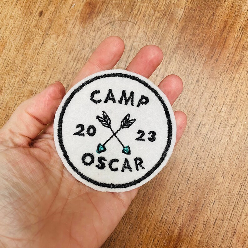 Custom Camping Patch Personalised Camping Gift Embroidered - Etsy