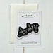 Custom Chain Stitched Wool Felt Name Patch, Embroidered Name Badge - Etsy
