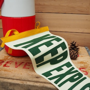 Keep Exploring Pennant Flag, Explorer Flag, Adventure Pennant, Room ...