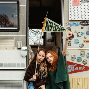 Keep Exploring Pennant Flag, Explorer Flag, Adventure Pennant, Room ...