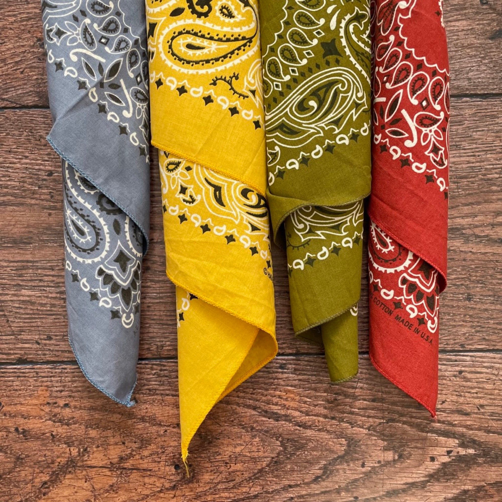 Custom Bandana Featuring Chain Stitch Embroidery, Personalised Bandana ...