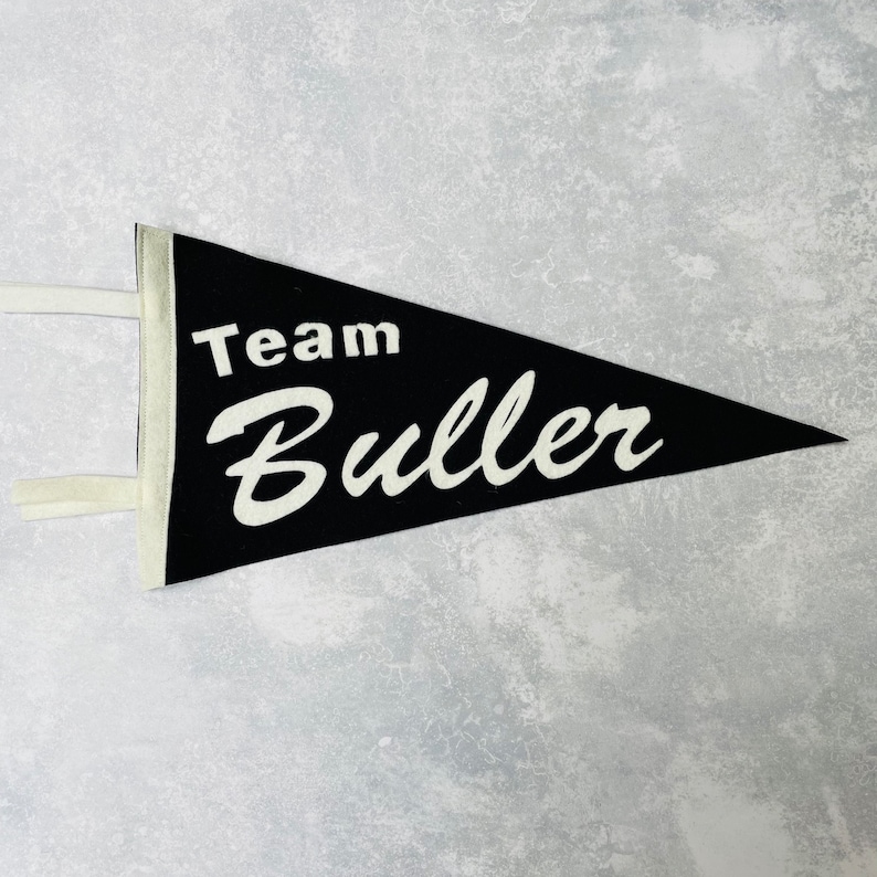 Custom Family Name Felt Pennant, Personalized Sign - Etsy