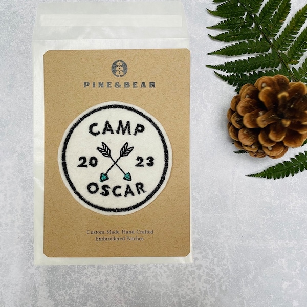 Camp Patch - Etsy
