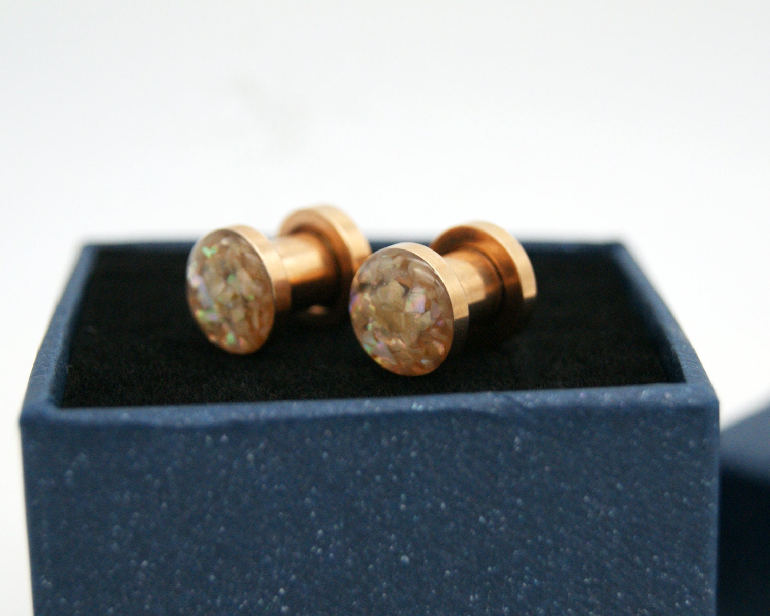 Crushed Shell Ear Plug Gauges 8g 6g 4g 2g 0g - Etsy
