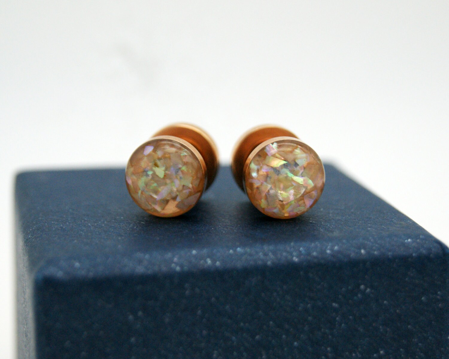 Crushed Shell Ear Plug Gauges 8g 6g 4g 2g 0g | Etsy