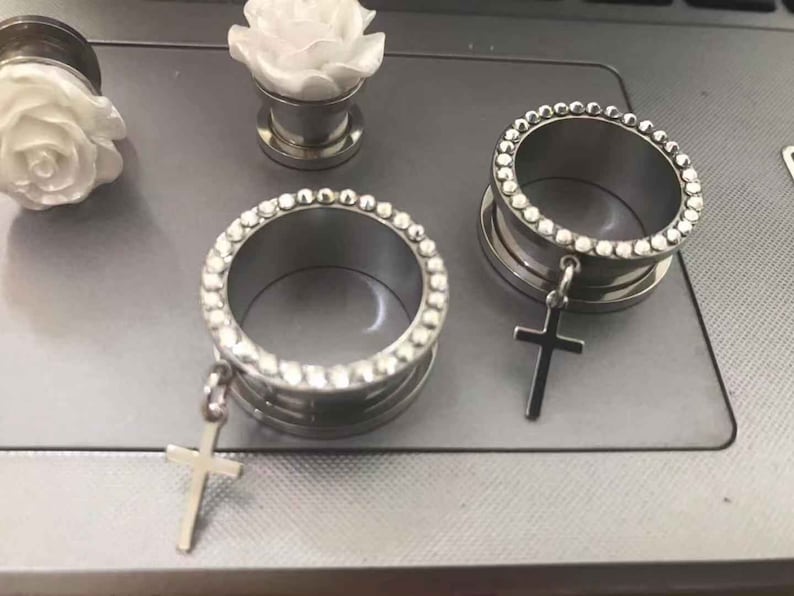 Cross Plugs Gauges 8g6g 4g 2g 0g 00g 7/16 1/29/16 - Etsy