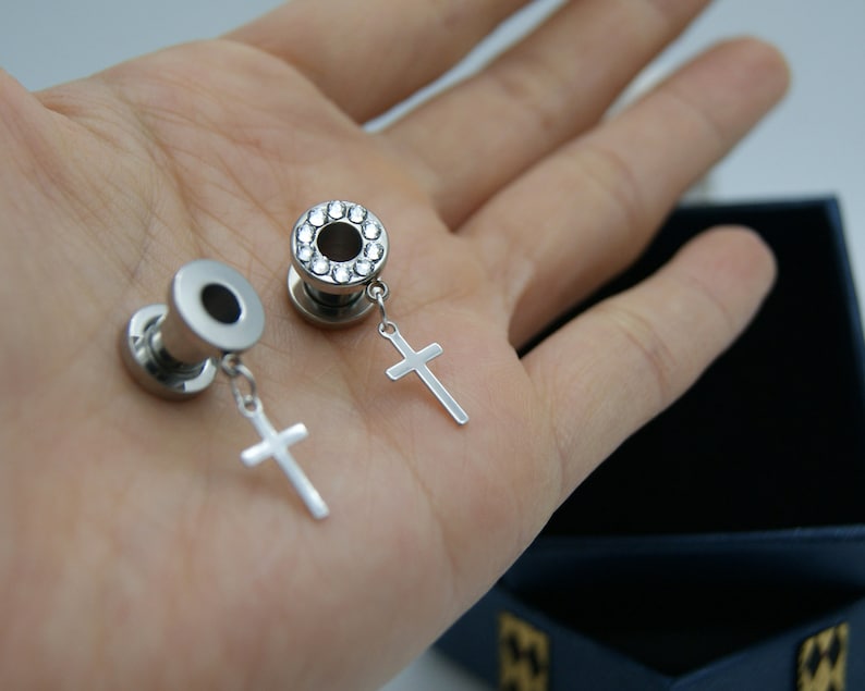 Cross Plugs Gauges 8g6g 4g 2g 0g 00g 7/16 1/29/16 - Etsy