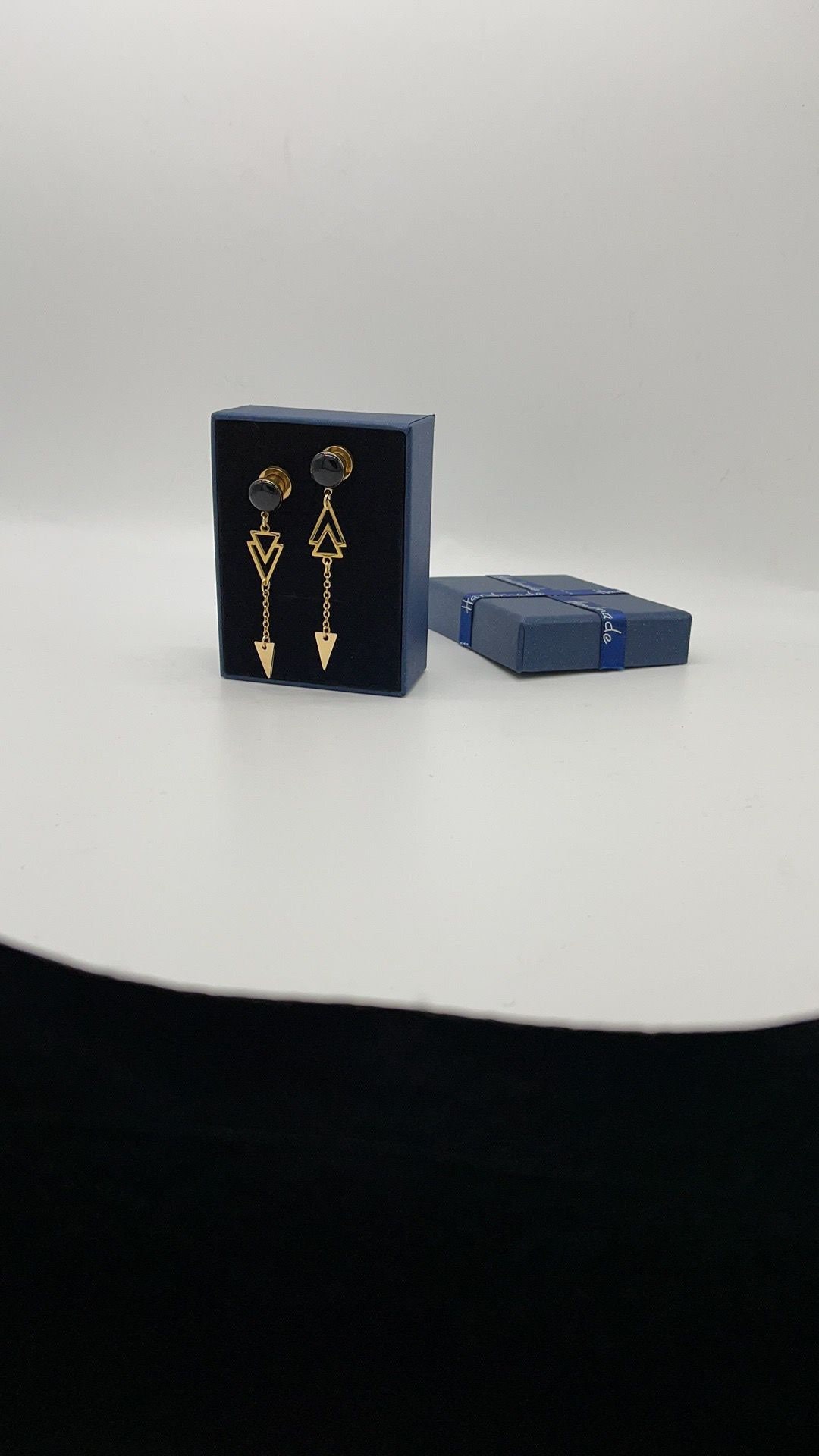 Triangle Geometric Dangle Plugs /8g 6g 4g 2g 0g 00g 1/2 | Etsy