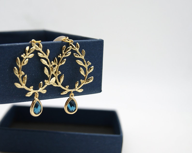 Water Drop Crystal Dangle Plugs wedding Piercing Gauges /8g | Etsy