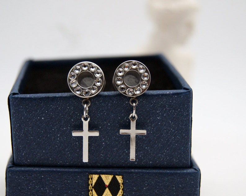 Cross Plugs Gauges 8g6g 4g 2g 0g 00g 7/16 1/29/16 - Etsy