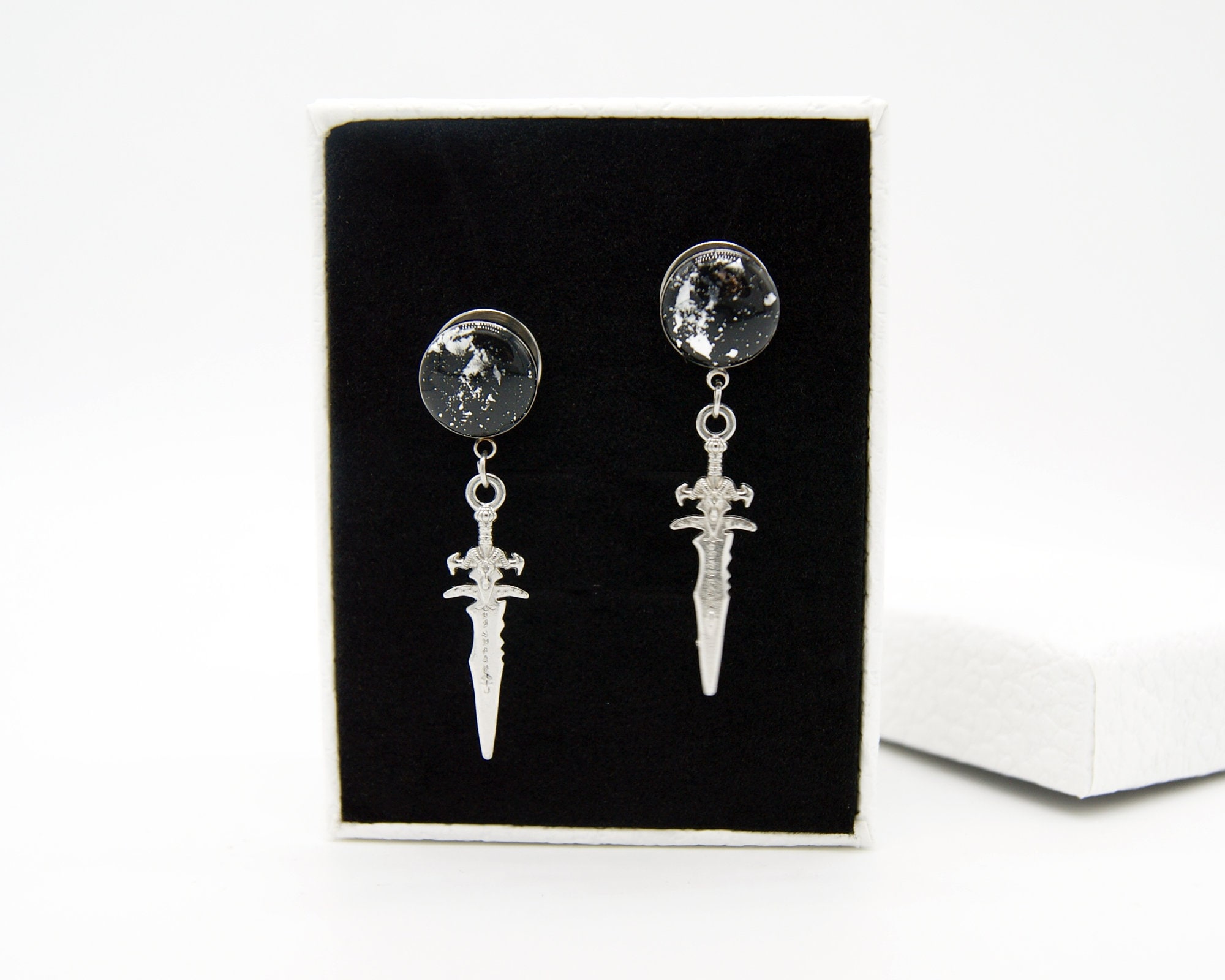 Sword Plugs Gauges / 16g 8g 6g 4g 2g 0g 00g 7/16 1/2 | Etsy