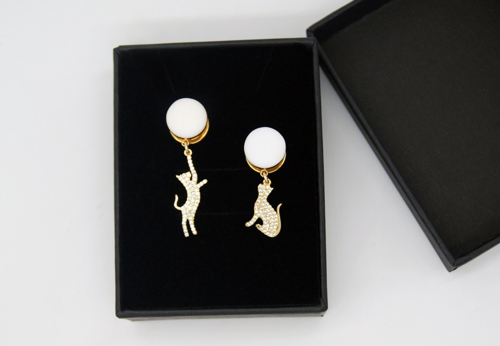 Cute Kitten Dangle Plugs /8g 6g 4g 2g 0g 00g 1/2 9/16 | Etsy