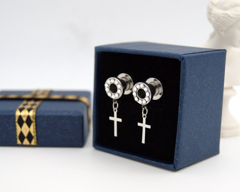 Cross Plugs Gauges 8g6g 4g 2g 0g 00g 7/16 1/29/16 - Etsy