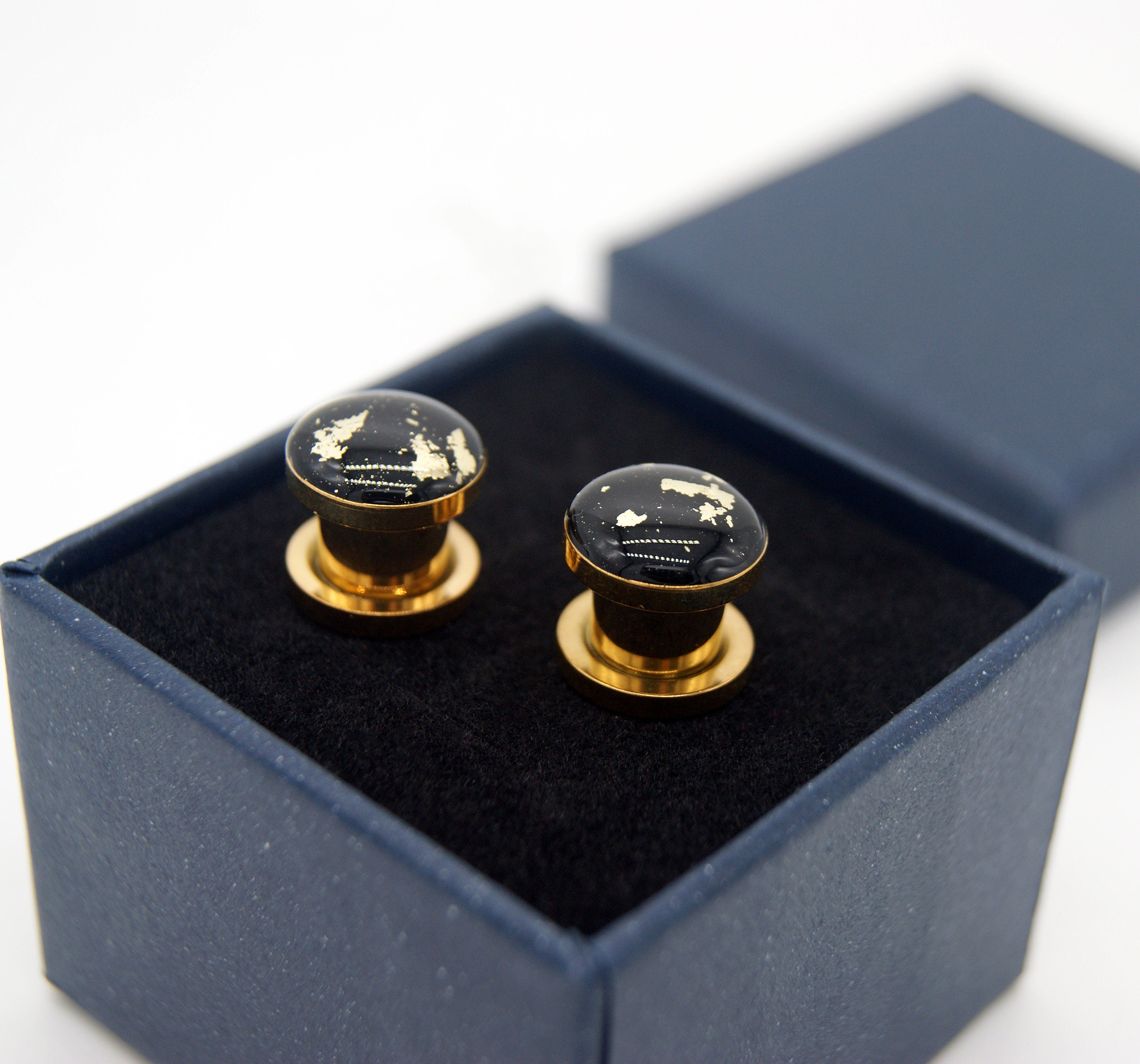 Black Men Ear Gauges Plugs , Size From 8g up to 1 Inch - Etsy