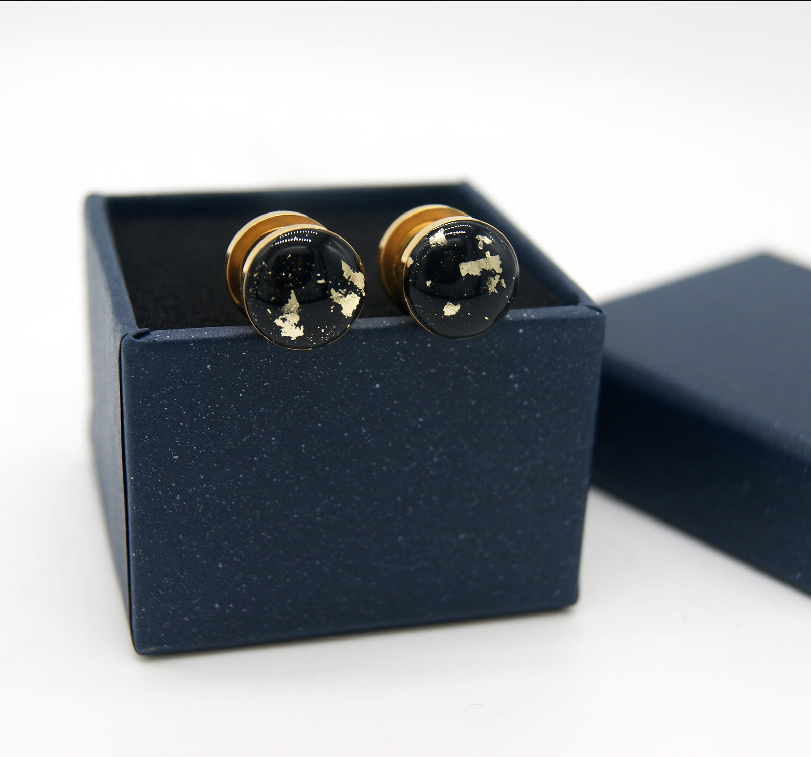 Black Men Ear Gauges Plugs , Size From 8g up to 1 Inch - Etsy