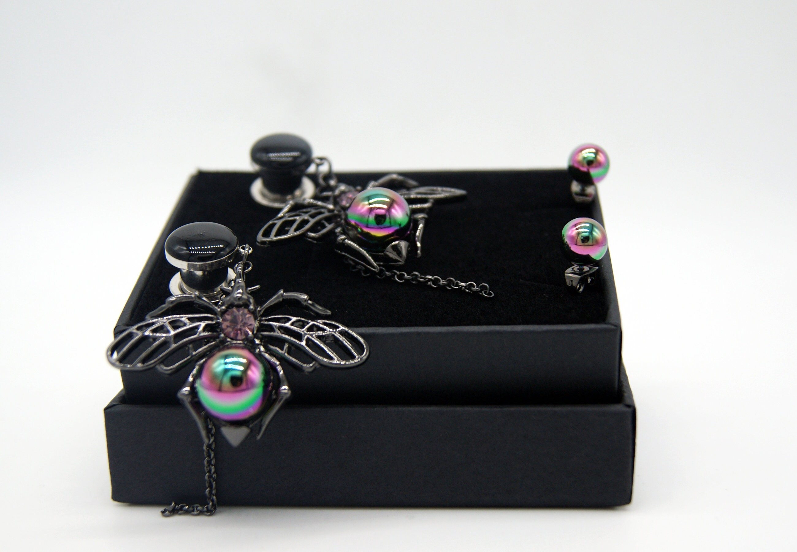 Crystal Spider Plugs /8g 6g 4g 2g 0g 00g 1/2 9/16 5/8 - Etsy