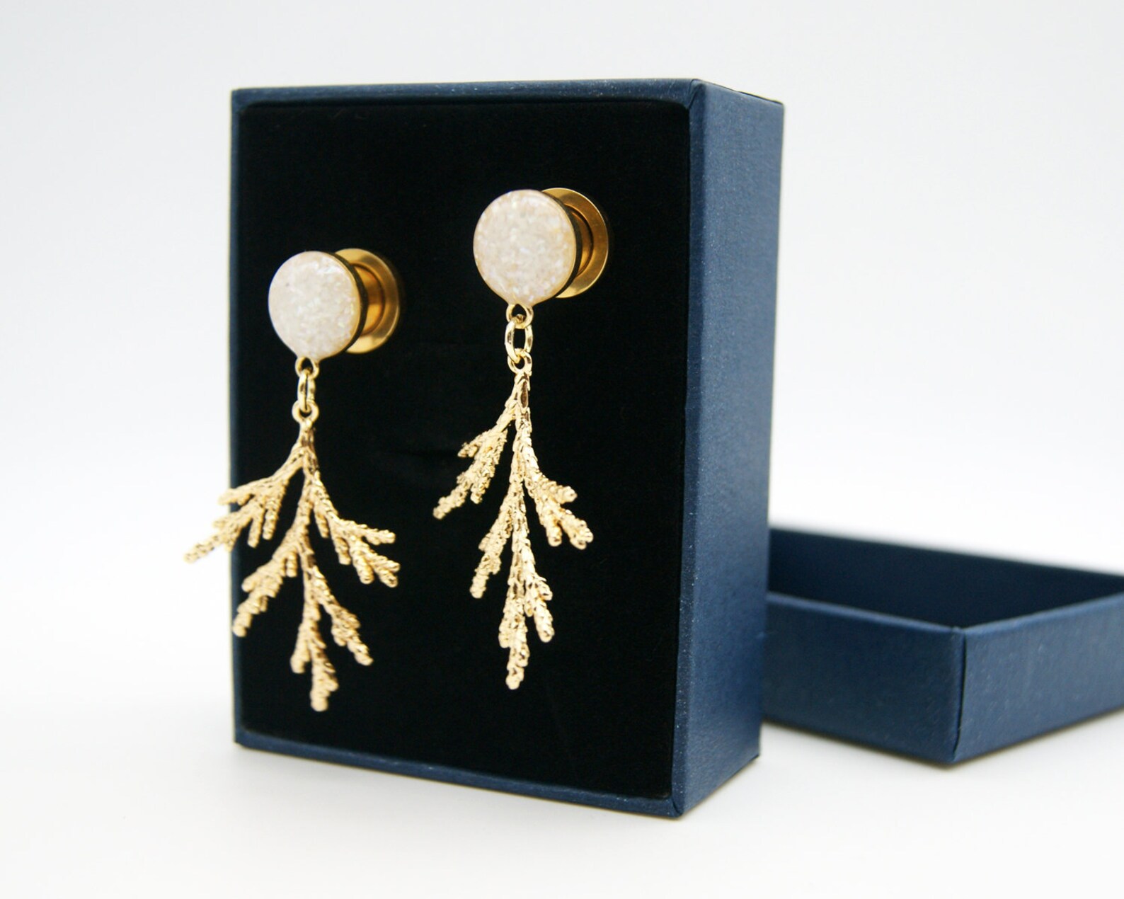 Wedding Piercing Gauges Plugs /8g 6g 4g 2g 0g 00g 1/2 | Etsy