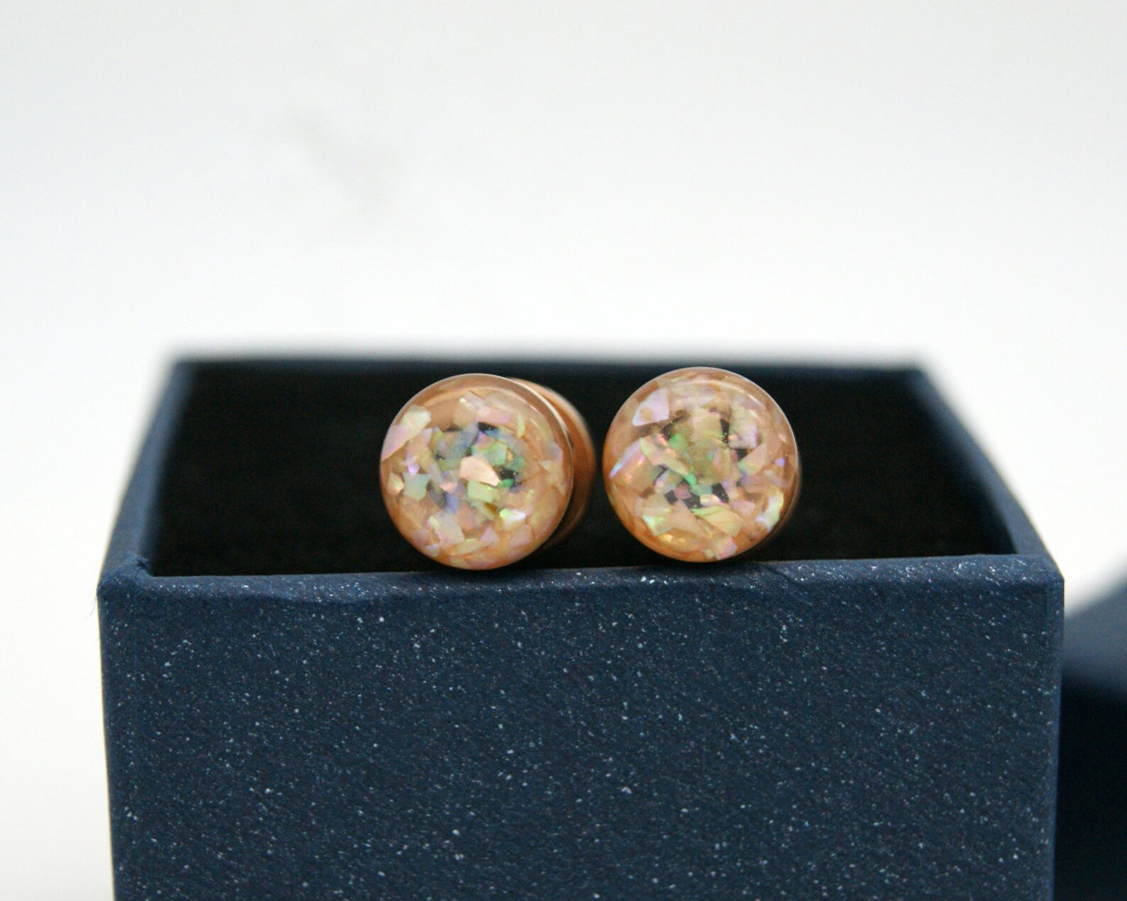 Crushed Shell Ear Plug Gauges 8g 6g 4g 2g 0g - Etsy
