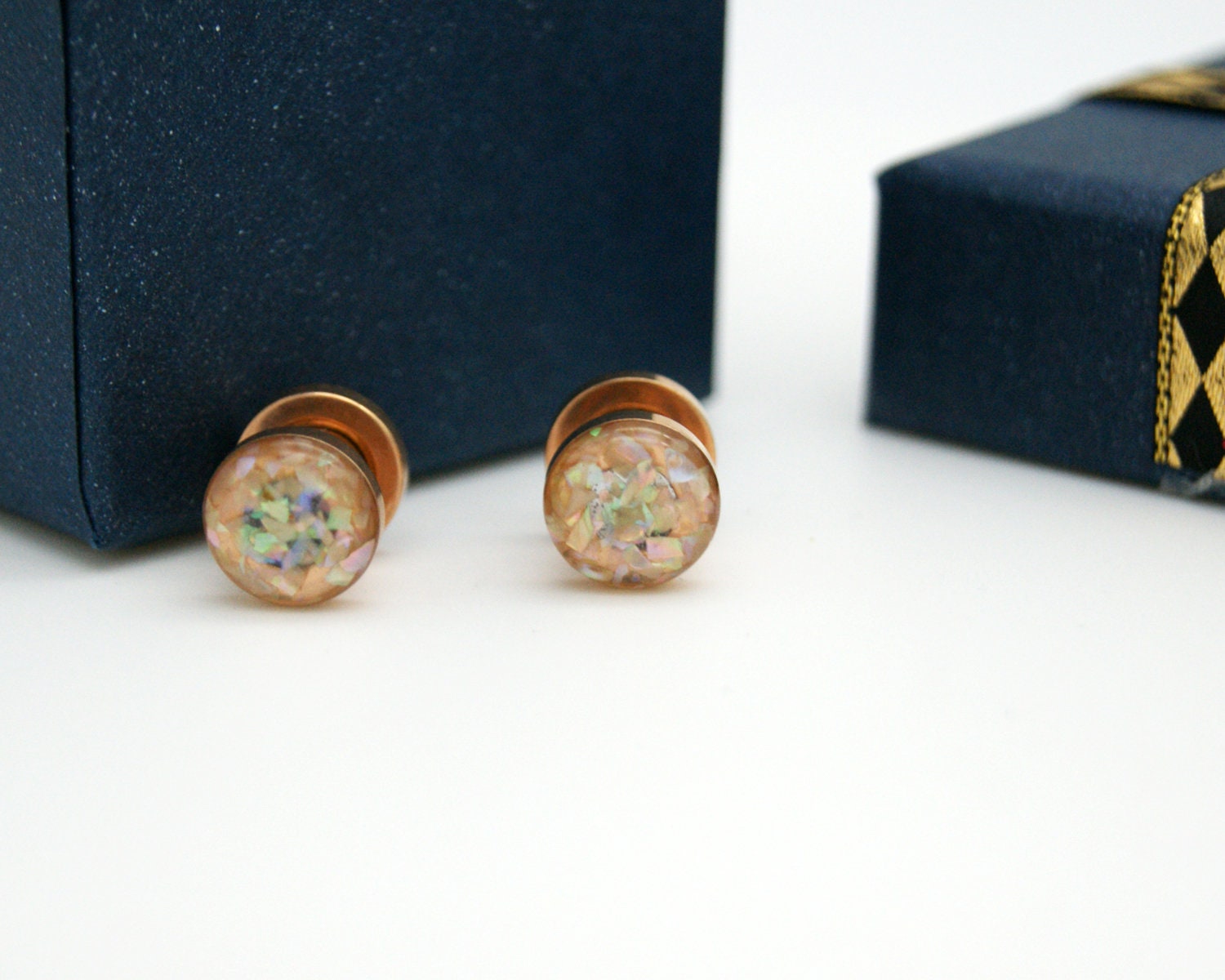 Crushed Shell Ear Plug Gauges 8g 6g 4g 2g 0g - Etsy
