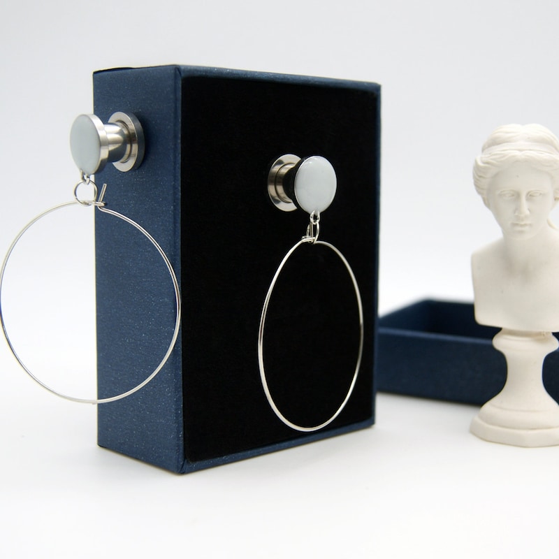 Hoop Plugs - Etsy
