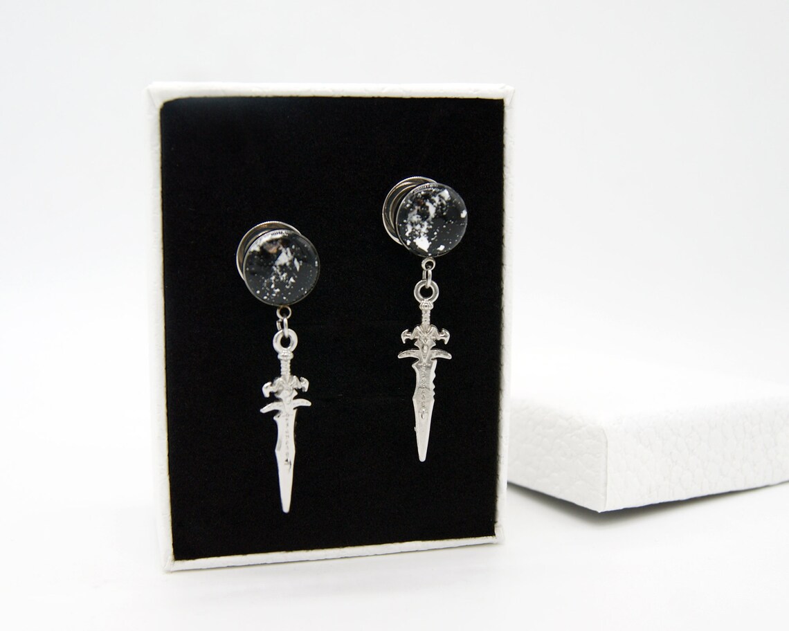 Sword Plugs Gauges / 16g 8g 6g 4g 2g 0g 00g 7/16 1/2 | Etsy