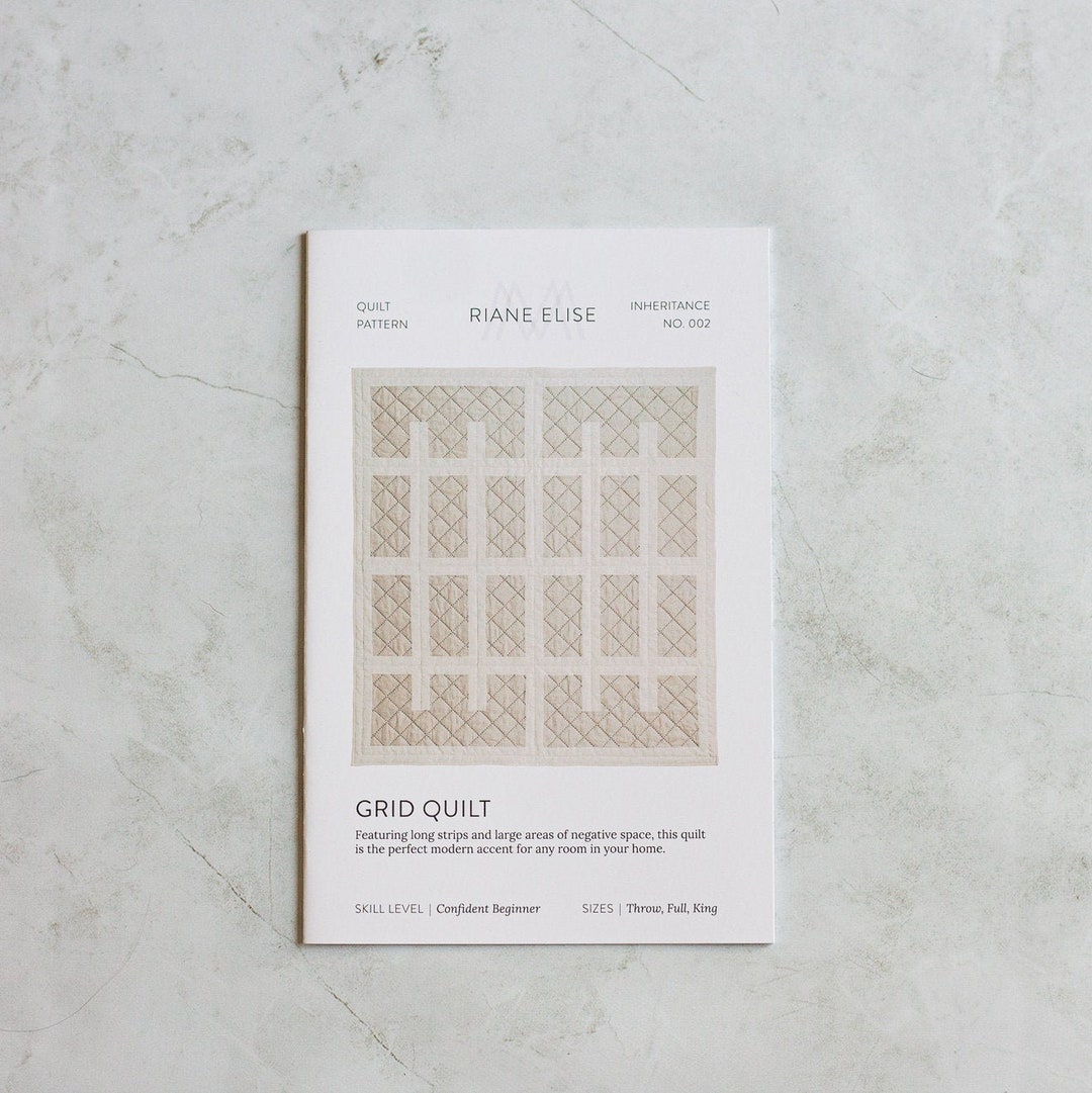 Grid Quilt Pattern - Etsy