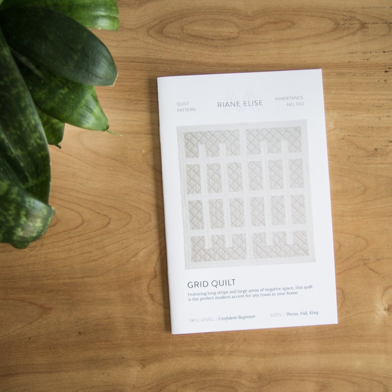 Grid Quilt Pattern - Etsy