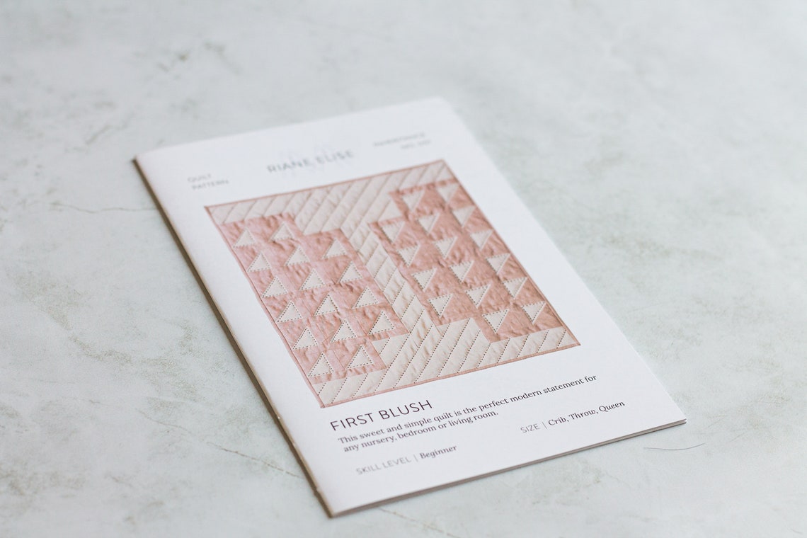 First Blush Quilt Pattern - Etsy