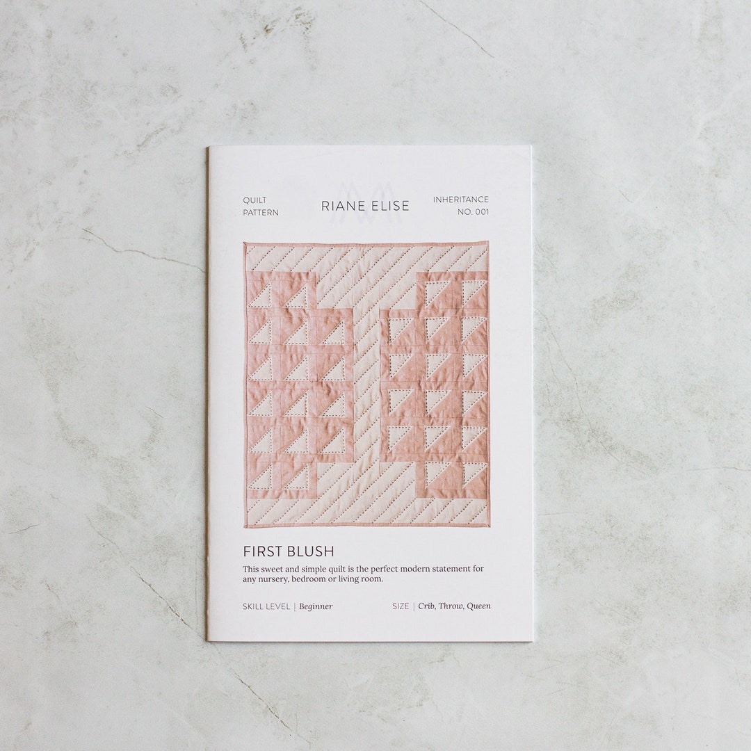 First Blush Quilt Pattern - Etsy