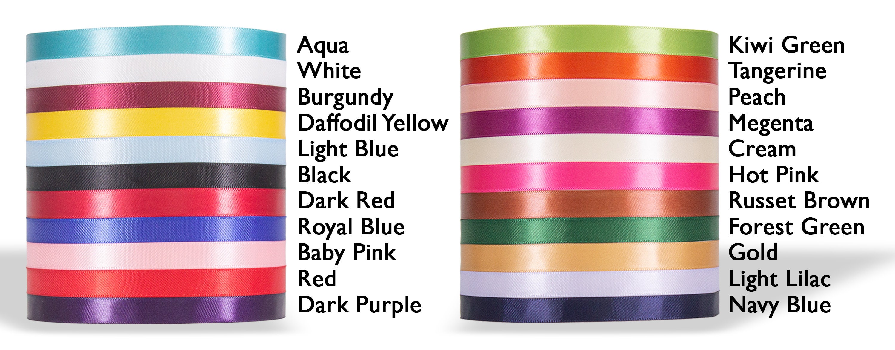 Personalised Satin Ribbon Gift Wrapping Birthdays Weddings | Etsy